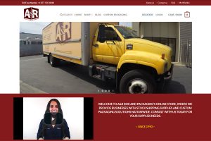 A&R Box and Packaging Design and developed by ITChimes